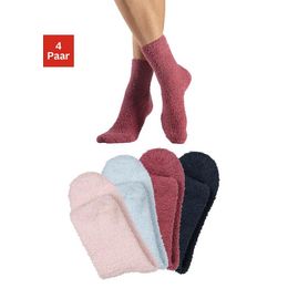 Lascana Kuschelsocken mehrfarbig Gr. - (36/42) für Damen. Elastisch