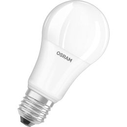 Led Base Classic a, in Kolbenform mit E27-Sockel, Nicht Dimmbar, Ersetzt 100 Watt, Matt, Warmweiß - 2700 Kelvin, 3er-Pack - Osram