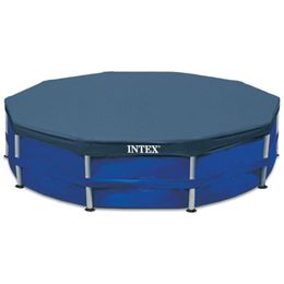 Intex - Poolplane Rund 457 cm 28032 Blau