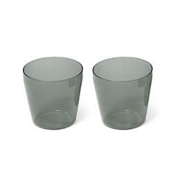 40Nine NINE - Milk Trinkglas, grau (2er-Set)