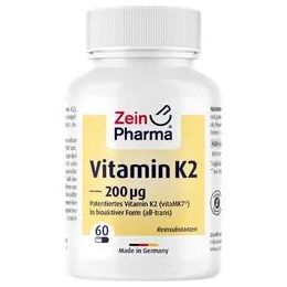Vitamin K2 200 Mcg ZeinPharma 60 St