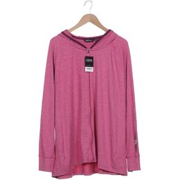 Ulla Popken Damen Kapuzenpullover, pink, Gr. 54