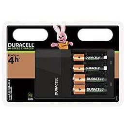 Duracell High Speed Batterieladegerät für AA/AAA 2 x AA- und 2 AAA-Batterien