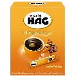 Café HAG Entkoffeiniert Löslicher Kaffee Sachets Löslicher 2/5 25 Stück à 1.8 g