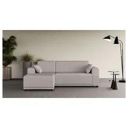 Ecksofa Home Affaire "TAMMO", beige, B:233cm H:80cm T:162cm, 100% Polyester, Sofas, L-Form