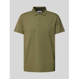 Lacoste Poloshirt mit Label-Detail