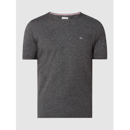 Tommy Jeans Slim Fit T-Shirt mit Logo-Stickerei Modell 'Jaspe'