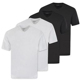 Hajo T-Shirt Herren Gr&ouml;&szlig;e L schwarz / offwhite