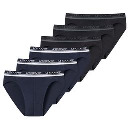 uncover by Schiesser Panty male Blue, Black size M