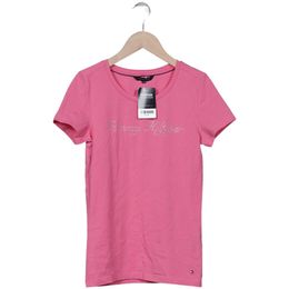 Tommy Hilfiger Damen T-Shirt, pink, Gr. 34