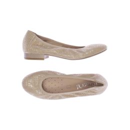 Caprice Damen Ballerinas, beige, Gr. 3.5