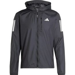 adidas Performance Athletic Jacket 'Own The Run' male Black size XXXL