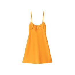 Bershka Kleid Damen Größe 38 orange