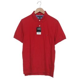 Tommy Hilfiger Herren Poloshirt, rot, Gr. 52