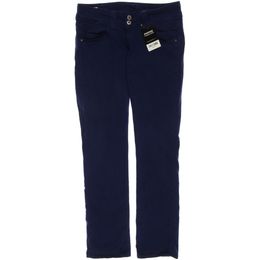 Pepe Jeans Damen Stoffhose, marineblau, Gr. 30