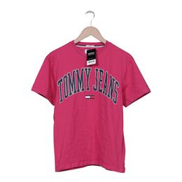 Tommy Jeans Damen T-Shirt, pink, Gr. 36