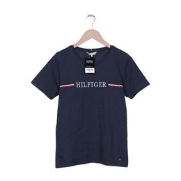 Tommy Hilfiger Damen T-Shirt, marineblau, Gr. 38