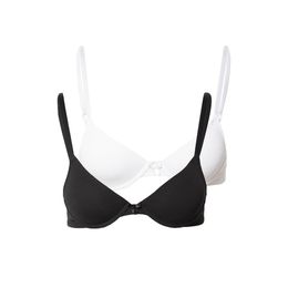 Lindex Bra female Black, White size 75