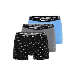 NIKE Underwear Trunks Herren Gr&ouml;&szlig;e M azur / dunkelgrau / schwarz / wei&szlig;