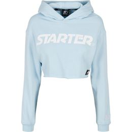 Starter Black Label Sweatshirt Damen Gr&ouml;&szlig;e S hellblau / wei&szlig;
