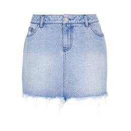 Karl Kani Rock Damen Gr&ouml;&szlig;e 36 hellblau / braun / wei&szlig;