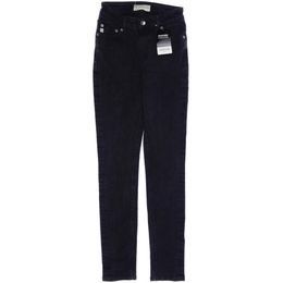 MUD Jeans Damen Jeans, schwarz, Gr. 25