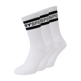 Superdry & Co Athletic Socks male White size XS/S