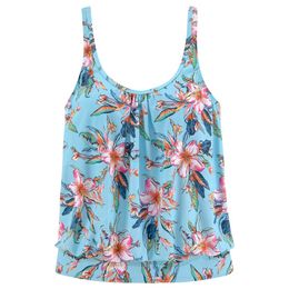 Lascana Tankini Top female Blue size 36