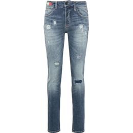 Carlo Colucci Jeans 'Cecco' Herren Gr&ouml;&szlig;e 29 blau / blue denim