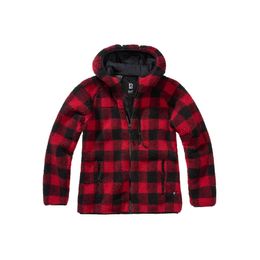 Brandit Fleecejacke Damen Gr&ouml;&szlig;e L dunkelrot / schwarz