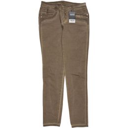 Street One Damen Stoffhose, beige, Gr. 36