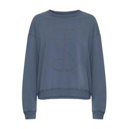 Pulz Jeans Sweatshirt 'Mallie' female Blue size M