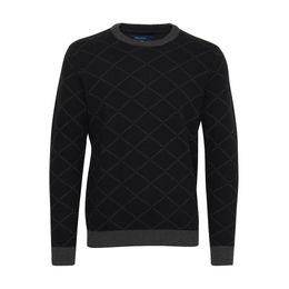 Blend Pullover ' NISON ' Herren Gr&ouml;&szlig;e S grau / schwarz
