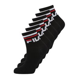 Fila Socken Damen Gr&ouml;&szlig;e 39/42 grenadine / schwarz / wei&szlig;