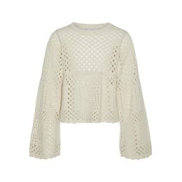 Vero Moda Girl Pullover 'MINNA' M&auml;dchen Gr&ouml;&szlig;e 134/140 beige