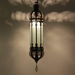 Casa Moro Deckenleuchte Marokkanische Lampe Dunya Weiß Höhe 58 cm, ohne Leuchtmittel, ohne Elektrozubehör, L1251