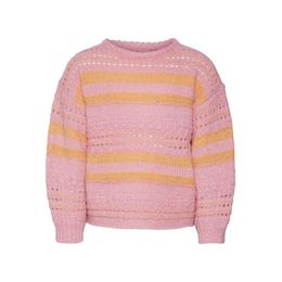 Vero Moda Girl Pullover 'CASCIA' M&auml;dchen Gr&ouml;&szlig;e 158/164 curry / pink