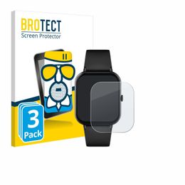 BROTECT Displayschutzglas Schutzglas für Reflex Active Series 17, 3 Stück, Schutzfolie Display Schutz Glas Folie matt, weiß