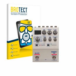 BROTECT Displayschutzglas Schutzglas für Boss DD-200 Digital Delay, Schutzfolie Display Schutz Glas Folie matt, weiß