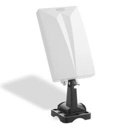 Xoro HAN 600 DVB-T2 Antenne mit Verstärker LTE Filter für Innen/Außen Innenantenne