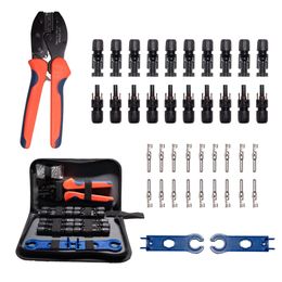 Cansolar Crimpzange Solar Crimpzange Set 2.5/4/6mm² 10 Paar Solarstecker
