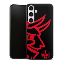 DeinDesign Handyhülle Offizielles Lizenzprodukt 1.FCK Dauerkarte, Samsung Galaxy S24+ Silikon Hülle Bumper Case Handy Schutzhülle, schwarz