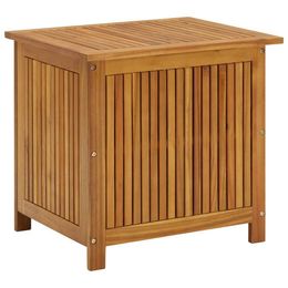 DOTMALL Gartenbox Garten-Aufbewahrungsbox 60x50x58 cm Massivholz Akazie