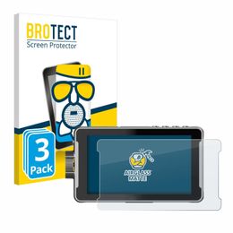 BROTECT Displayschutzglas Schutzglas für Viltrox DC-550 Pro, 3 Stück, Schutzfolie Display Schutz Glas Folie matt, weiß
