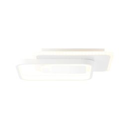 Brilliant Geron Wand- und Deckenleuchte 31x31cm weiß Innenleuchten,Deckenleuchten,-dekorativ 1x 24W LED integriert, (Lichtstrom: 3138lm, Lichtfarbe: 3000K) Energiesparend und langlebig durch LED-E