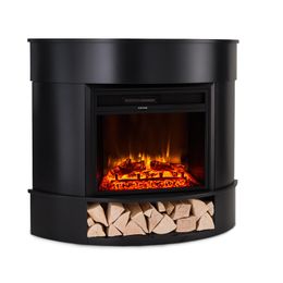 Klarstein Loloru Elektrokamin Heizl&uuml;fter 900/1800W Wochentimer Fernbedienung Schwarz