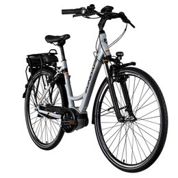 Z&uuml;ndapp Z&uuml;ndapp X200 E Bike Damenfahrrad 155 - 180 cm Stadtrad Pedelec Bosch silber