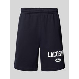 Lacoste Sweatshorts mit Label-Print