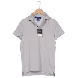 Tommy Hilfiger Herren Poloshirt, grau, Gr. 46