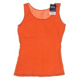 hessnatur Damen Top, orange, Gr. 36